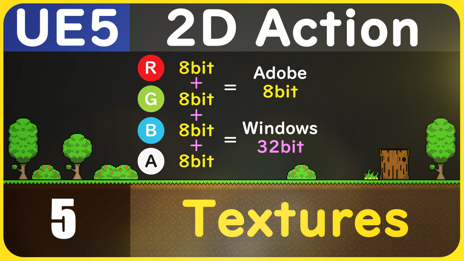 2Dアクション テクスチャ インポート サンプル | UE5 2Dゲーム研究所